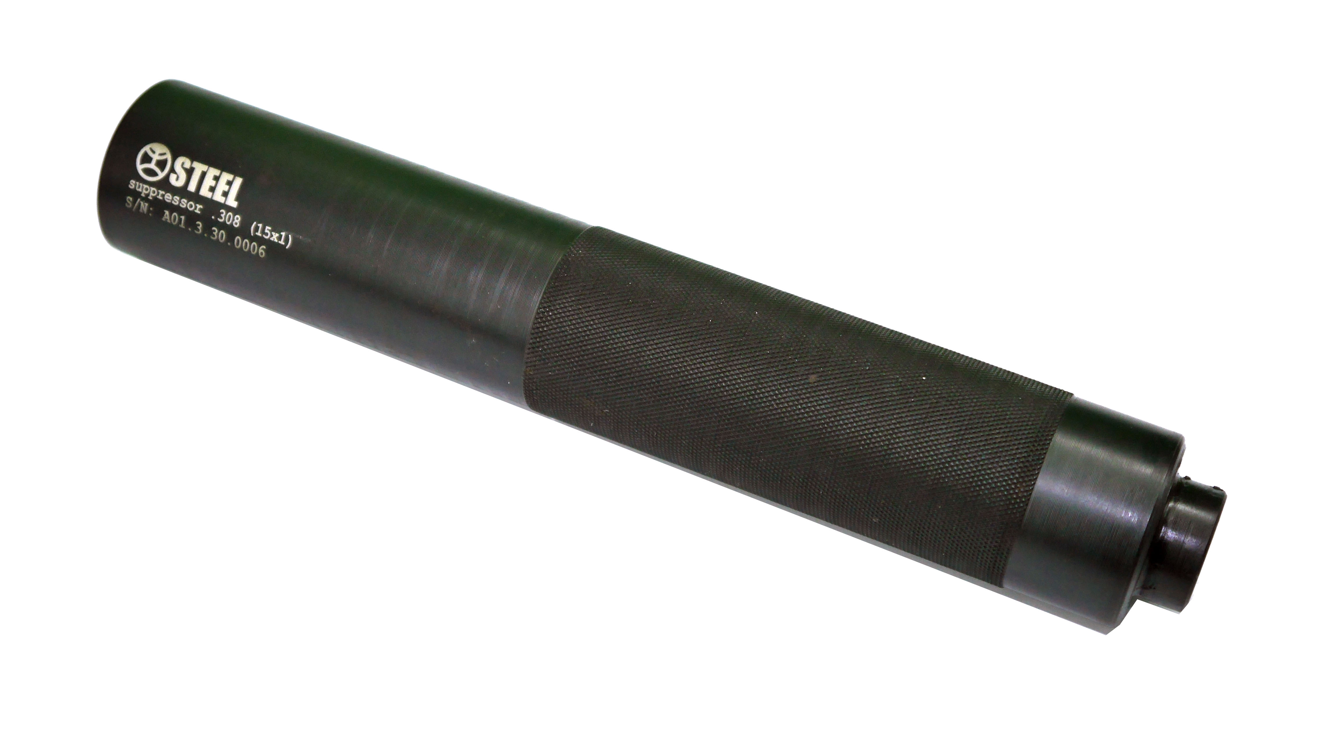 Suppressor Steel for .308 .30-06 gauges and 15x1 righthand thread
